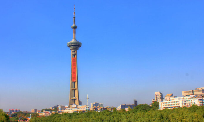 The Building of Nanjing (16); Jiangsu Nanjing Television Tower | The ...