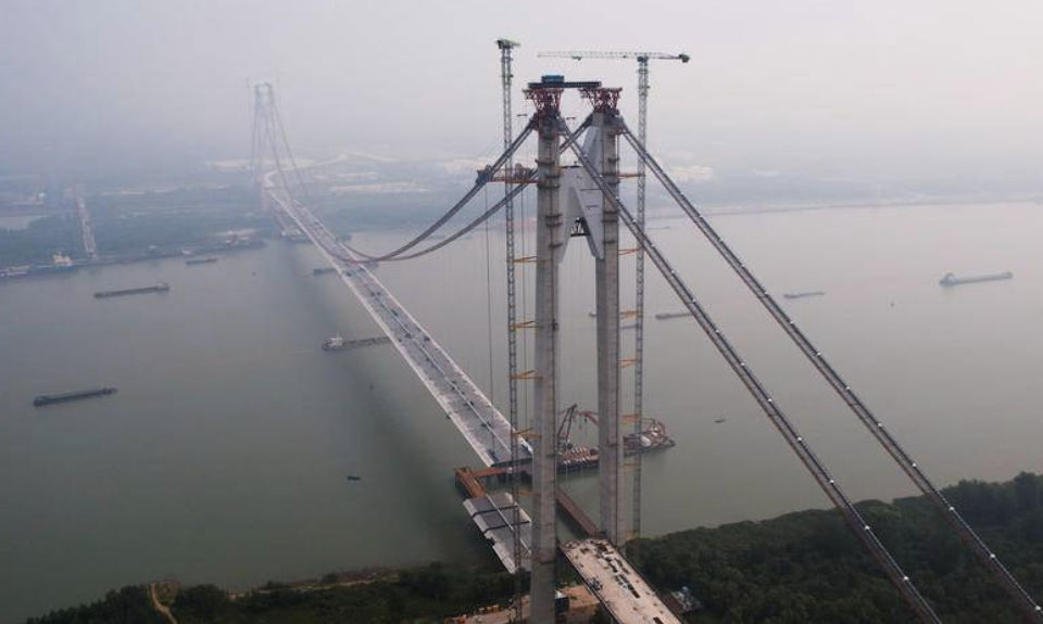 New Yangtze River Bridge in Nanjing to Close the Gap in September | The ...