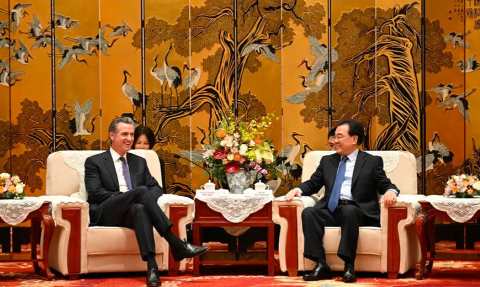 California Governor Meets CPC Jiangsu Secretary in Yancheng | The Nanjinger
