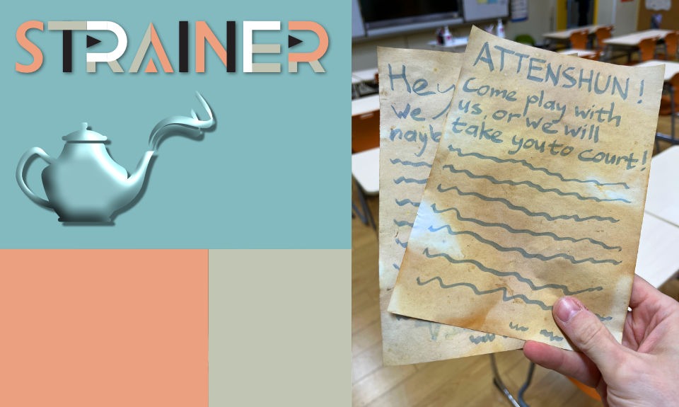 T4 Homework; The Human Stain (Coaxing with Peaches) | The Nanjinger