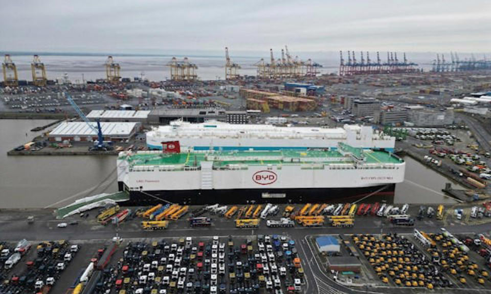 BYD CHANGZHOU is NEV maker’s 2nd Ro-Ro Ship for Overseas Markets | The ...