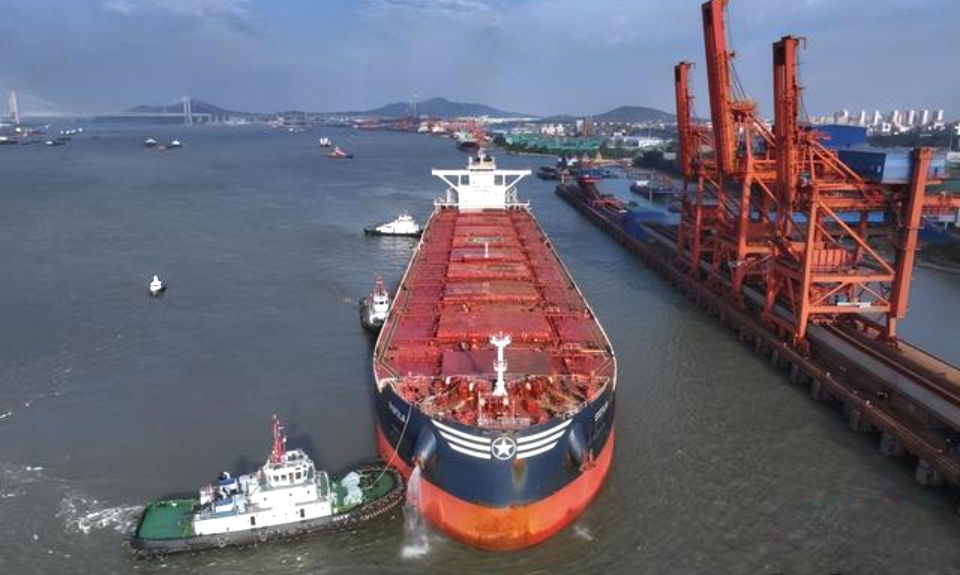 Zhenjiang Port Docks Ship with 12 Metre Draft; Biggest Ever in its ...