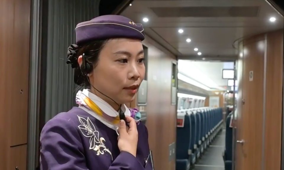 High Speed Train Attendant Takes 30,000 Steps while on Duty Aboard ...